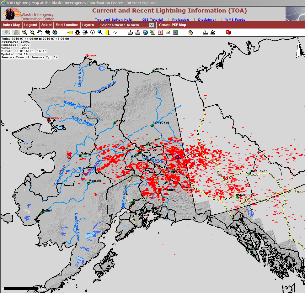 Hot weather, 18,000 lightning strikes behind uptick in fire activity ...