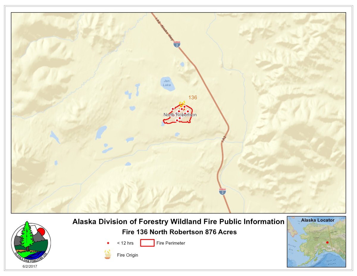 More than 200 firefighters working to contain wildfire along Alaska ...