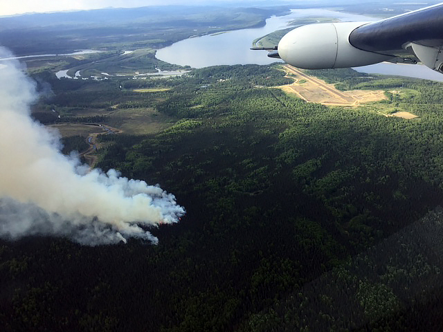 BLM AFS works on fire near Anvik – Alaska Wildland Fire Information