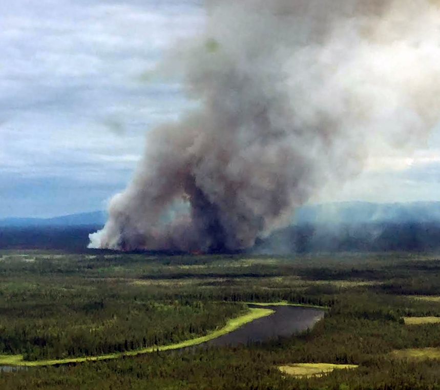 Smokejumpers work on old fire after it roars back to life – Alaska ...