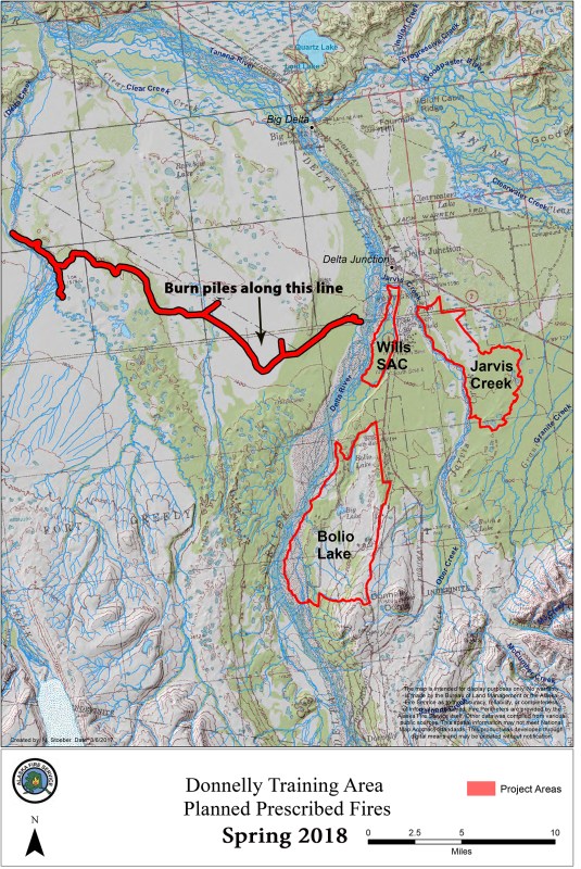 BLM AFS, USARAK to Burn Debris Piles on Military Lands near Delta ...