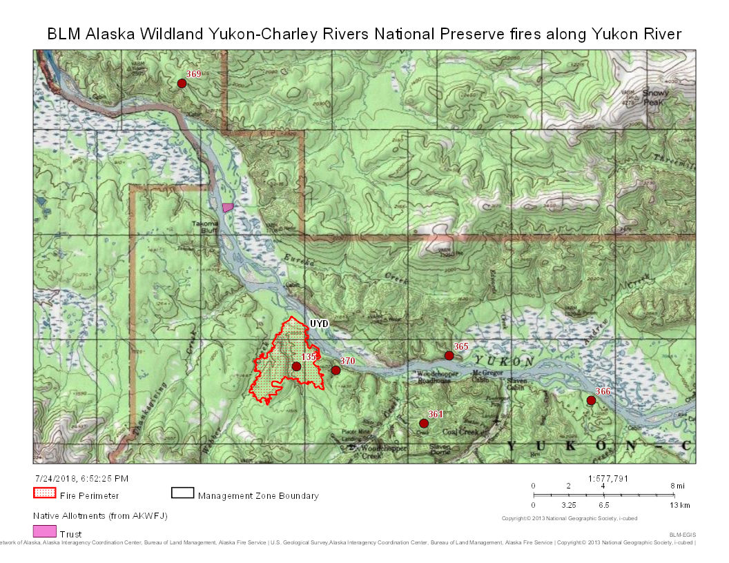 Dry conditions, lightning keep firefighters busy throughout BLM AFS ...