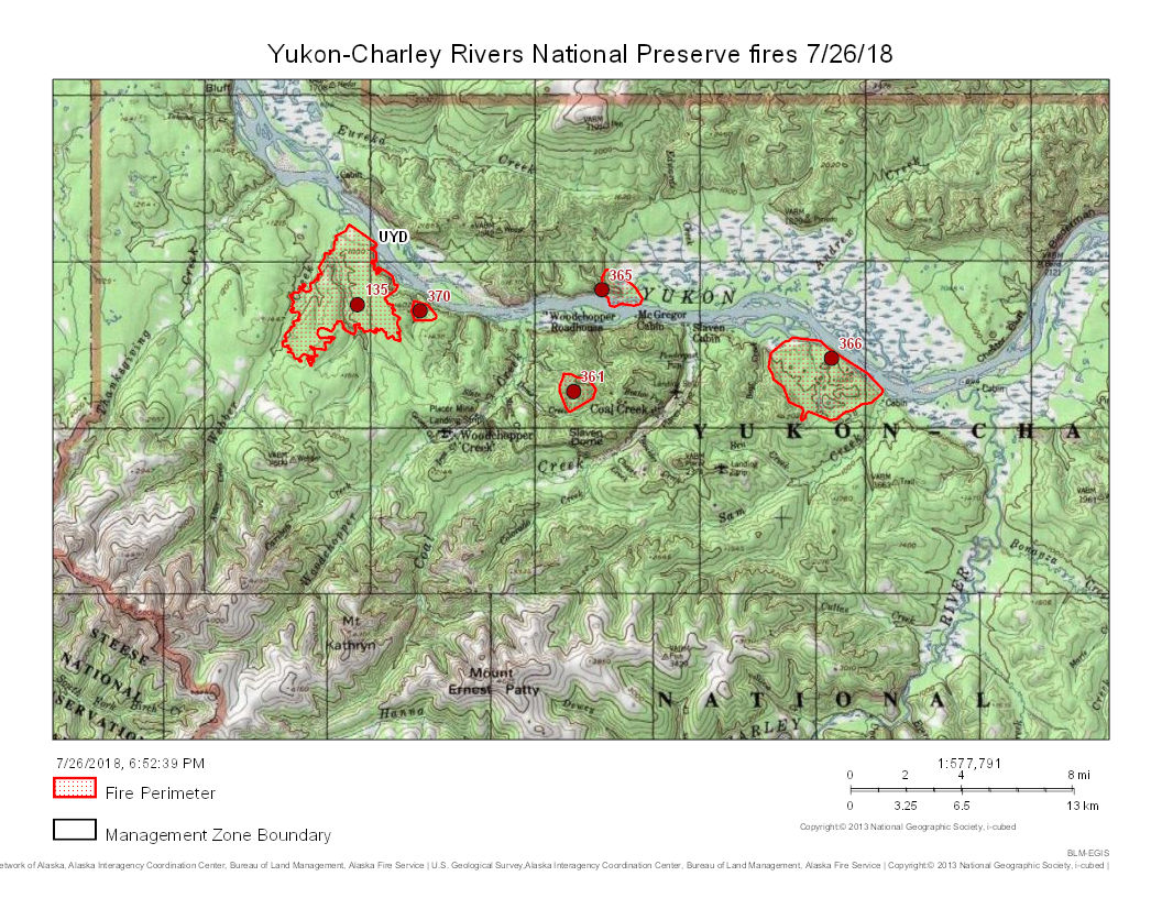 Work continues on BLM AFS staffed fires – Alaska Wildland Fire Information