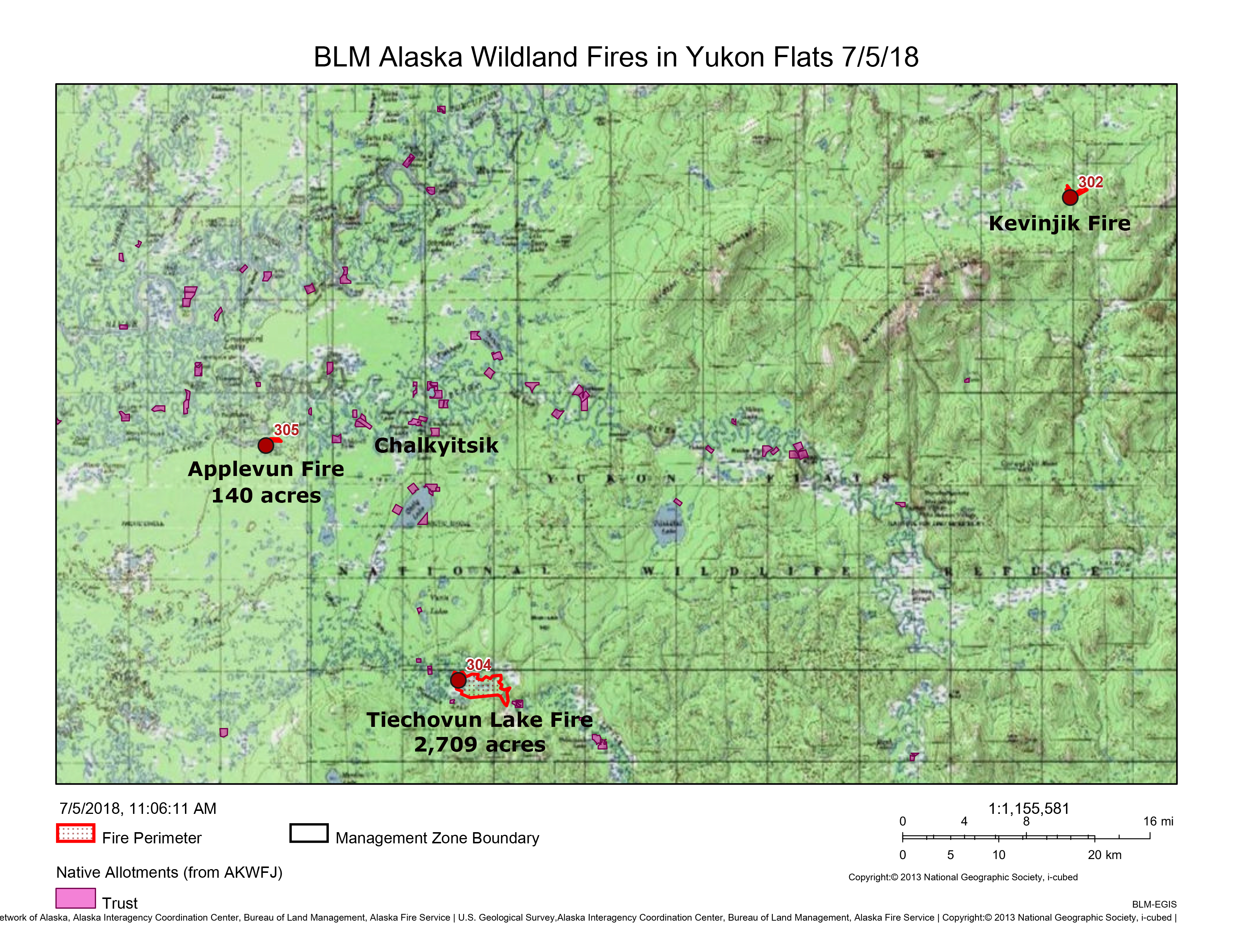 Firefighters make progress on Yukon Flats fires, demobilize from ...