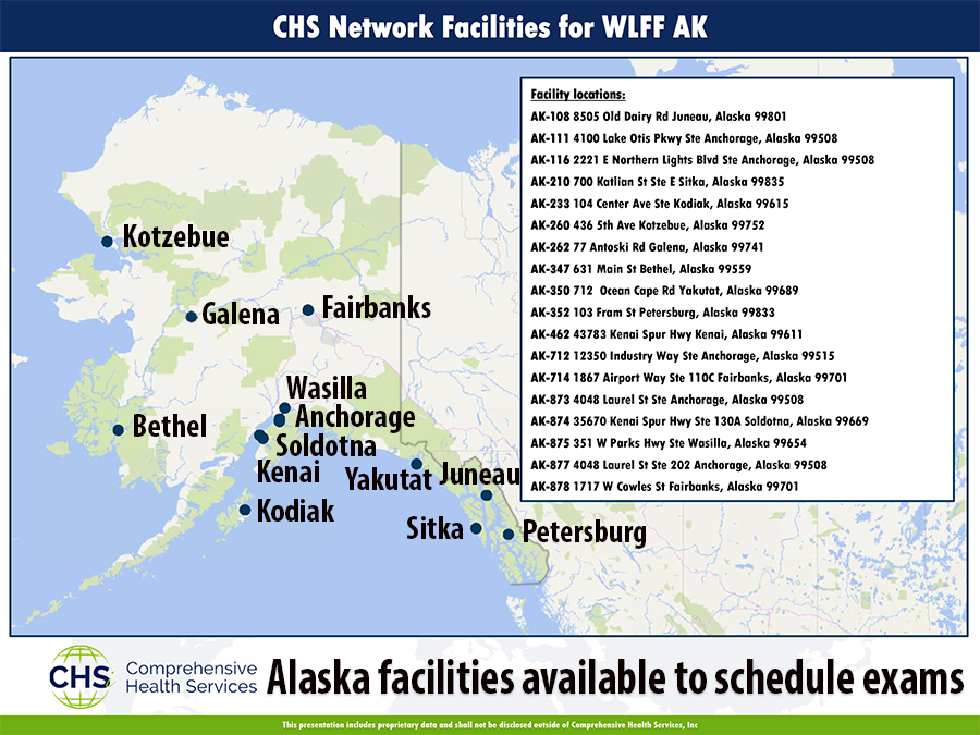 Villages added to federal EFF medical exam schedule – Alaska Wildland ...