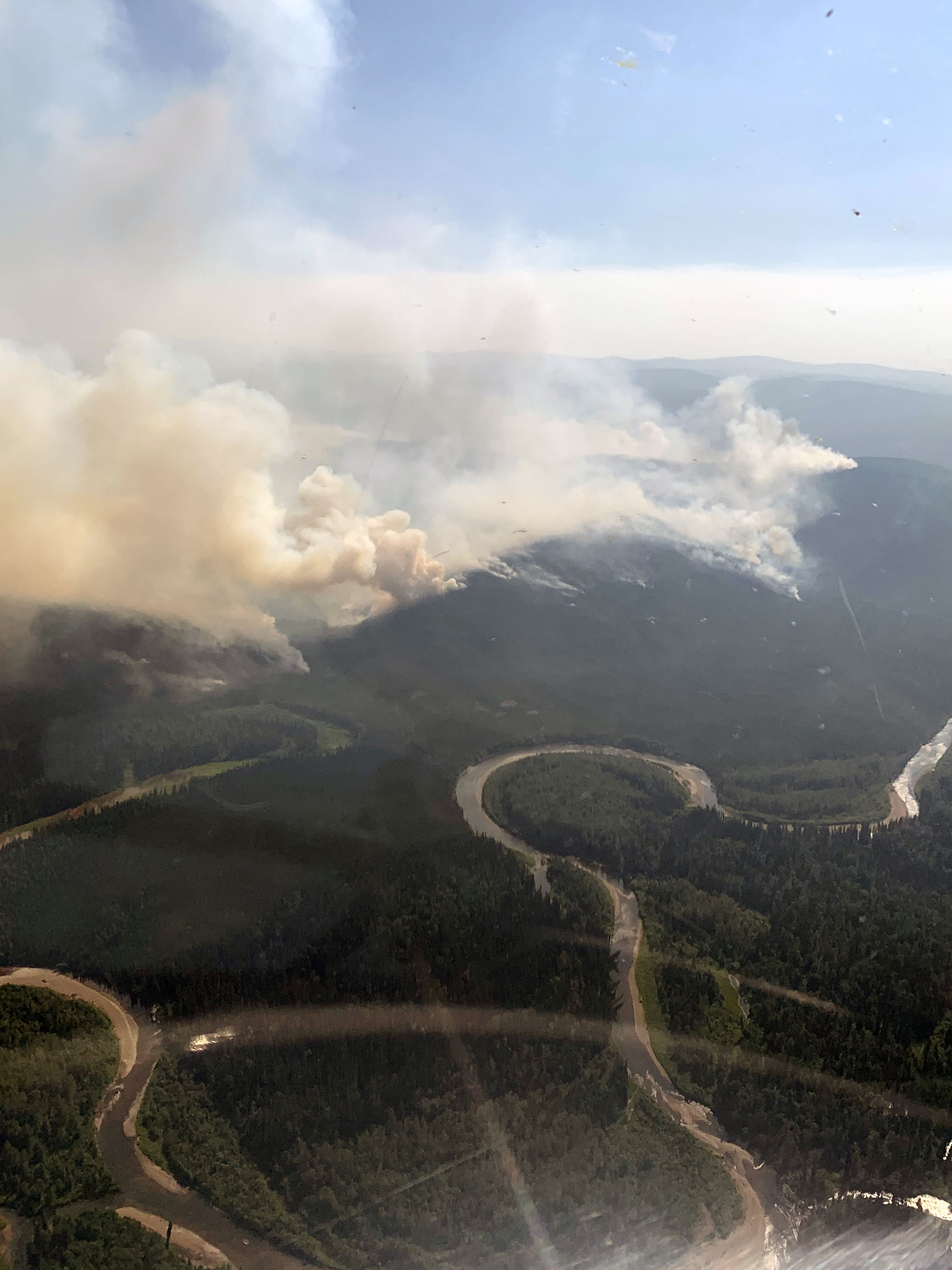 Nugget Creek Fire continues to burn; protection set up for public-use ...