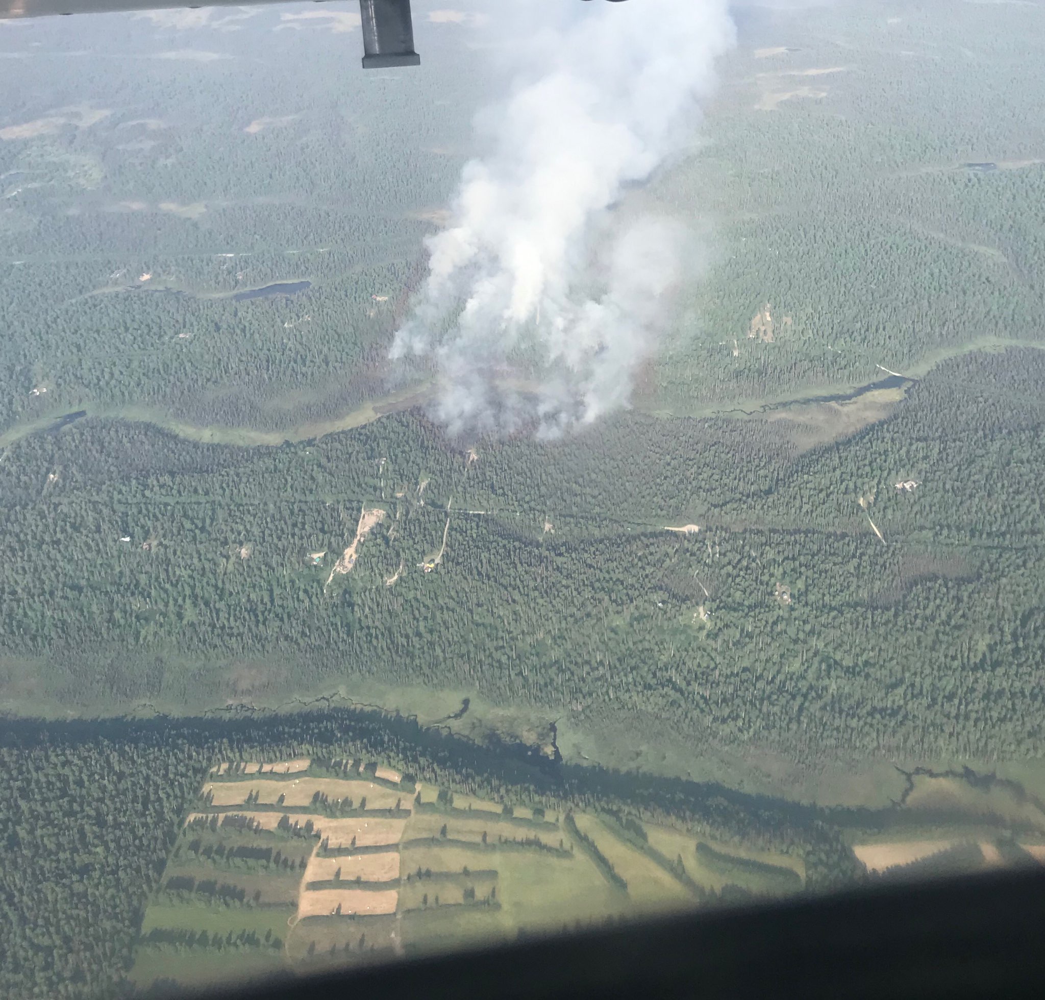 Crews working on containment line around Malaspina Fire – Alaska ...