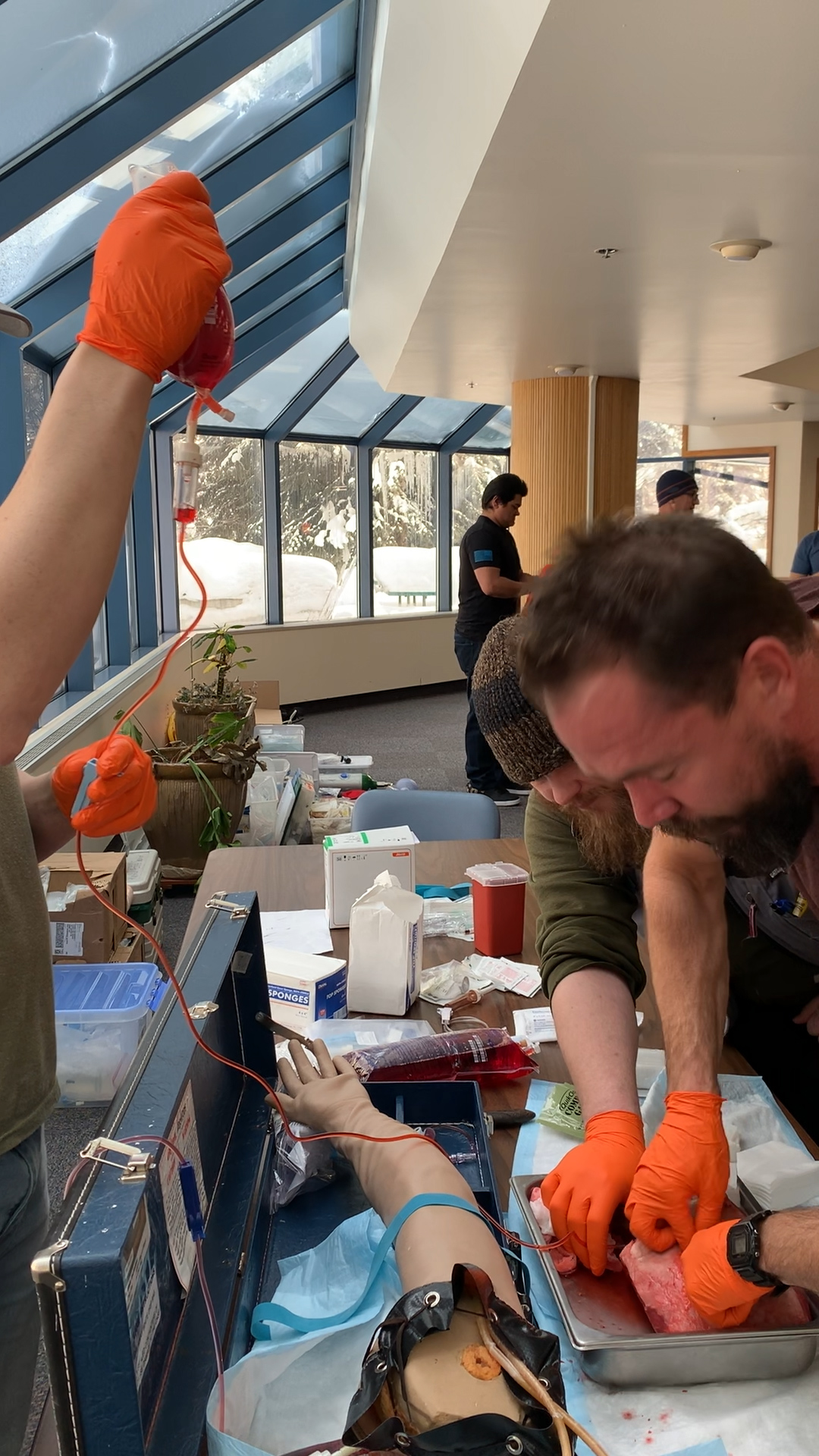 First line of fireline EMTs – Alaska Wildland Fire Information