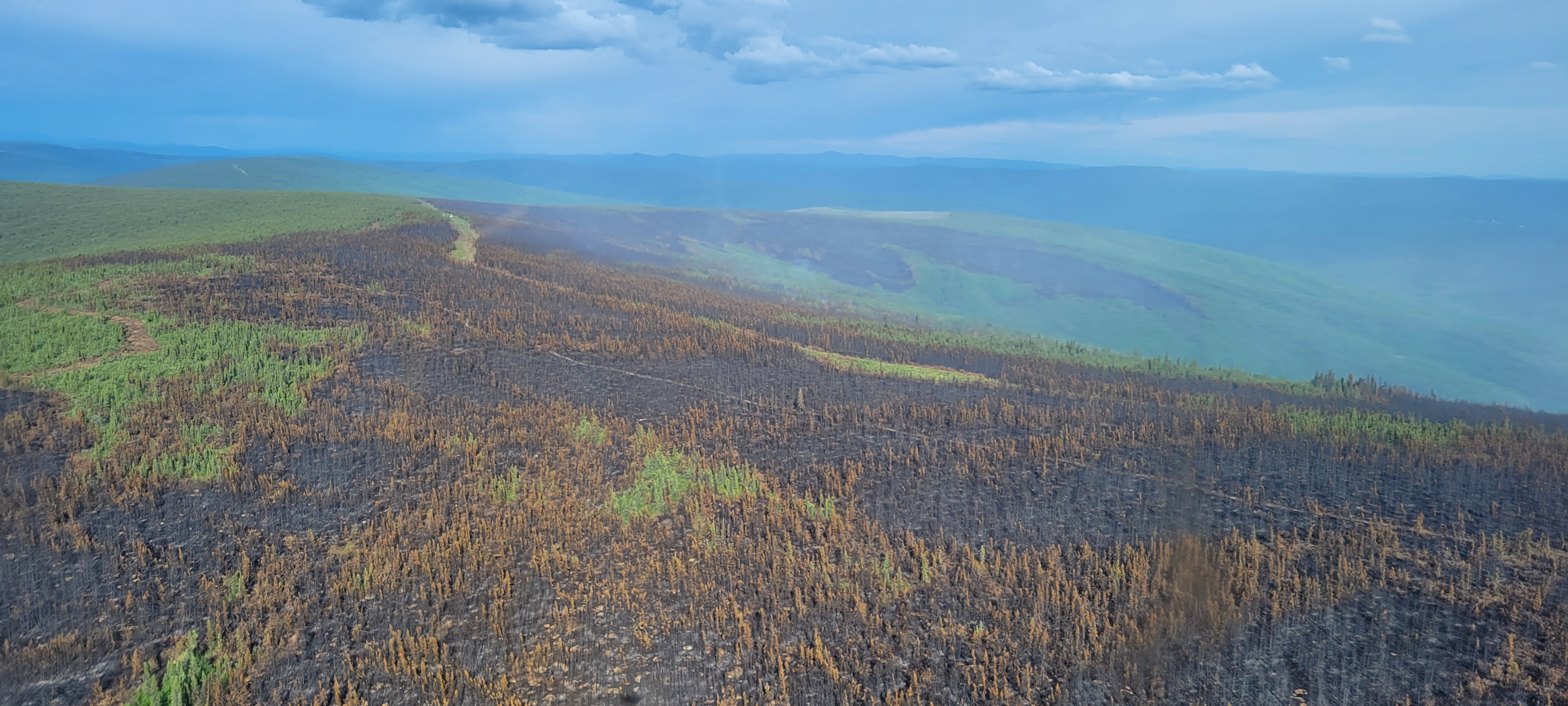 Fuel break slowed Haystack Fire growth – Alaska Wildland Fire Information