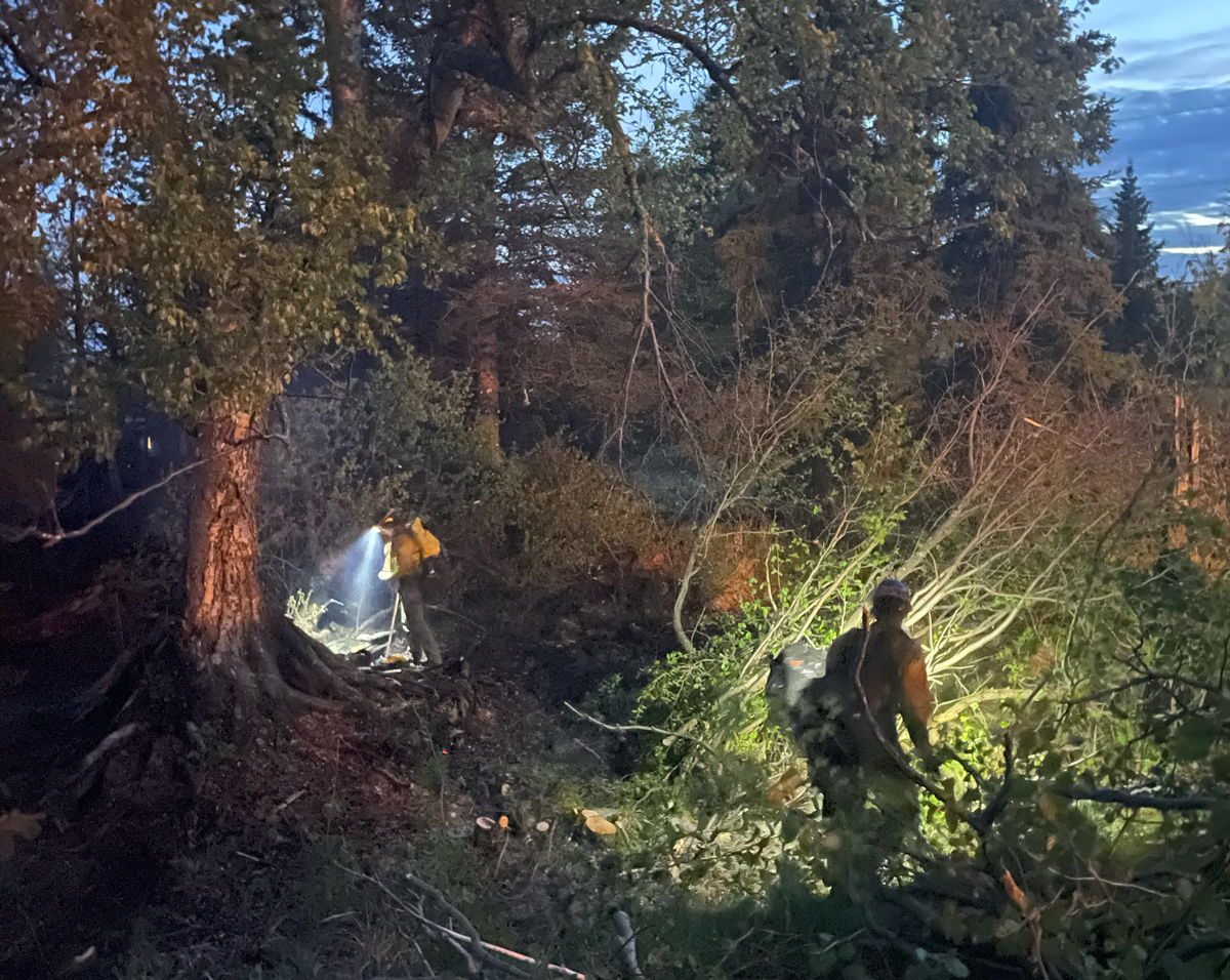 Zircon Fire (#131) in Anchorage 100% contained at 1am with fire crews ...