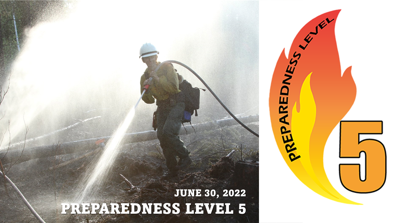 Alaska moves to Preparedness Level 5 at 7 a.m. Thursday, June 30 ...