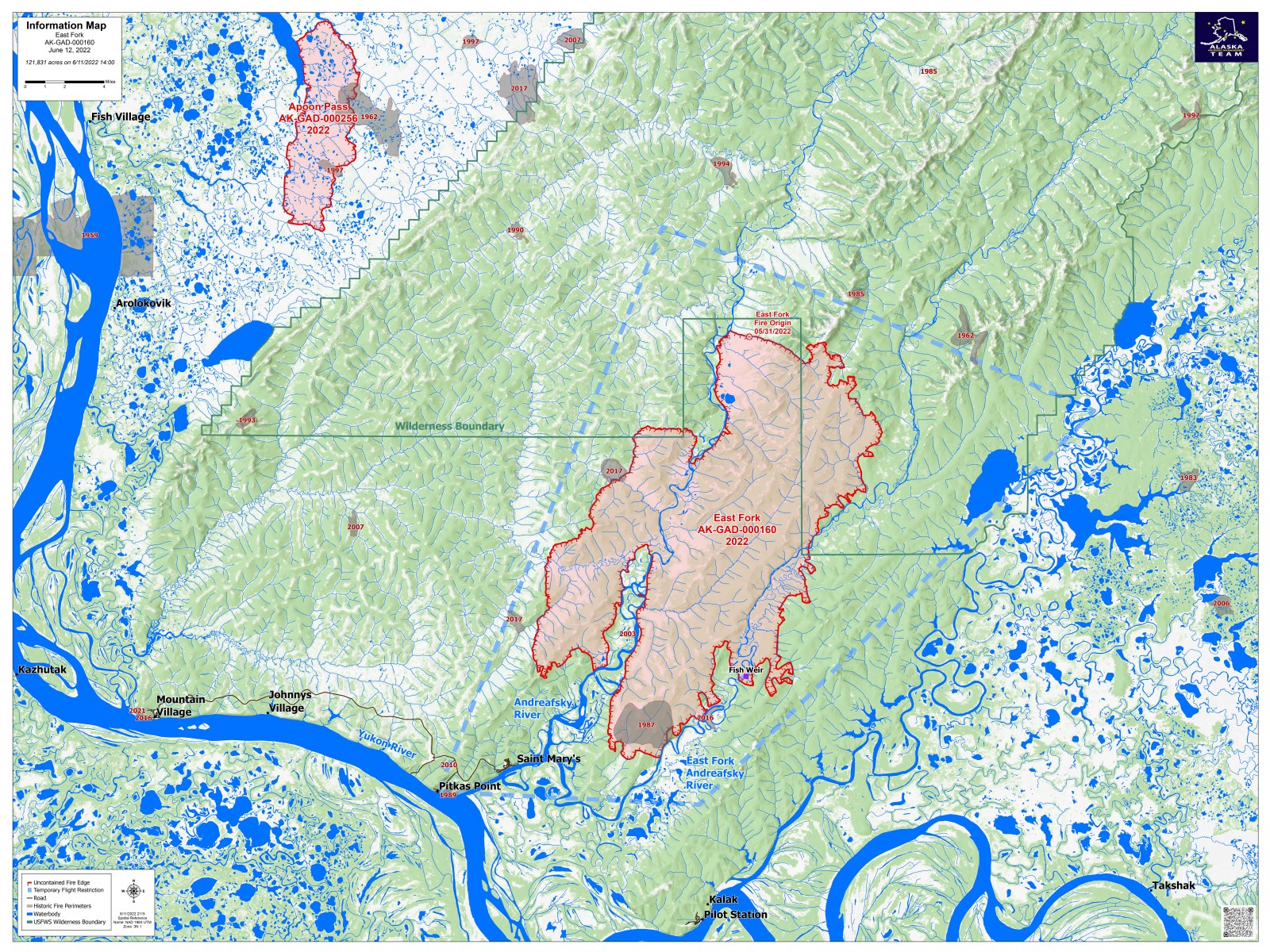 More crews added to keep East Fork Fire from nearby villages – Alaska ...