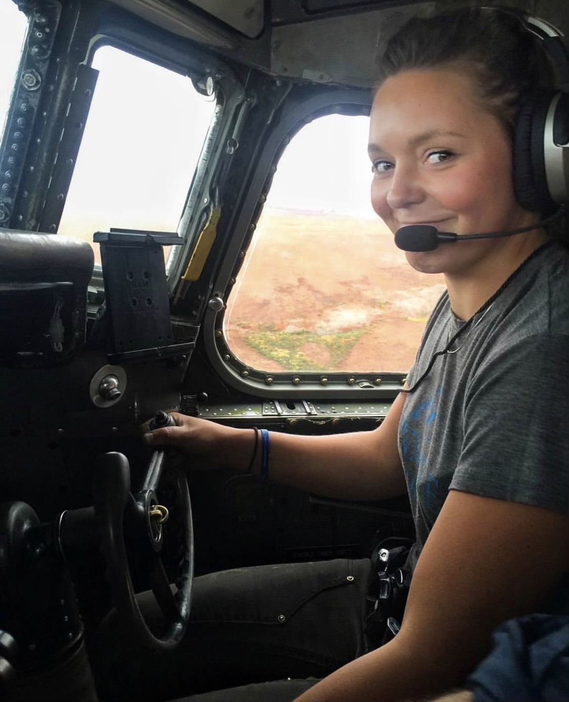 26- year old is the youngest and first-ever female Fire Boss pilot ...