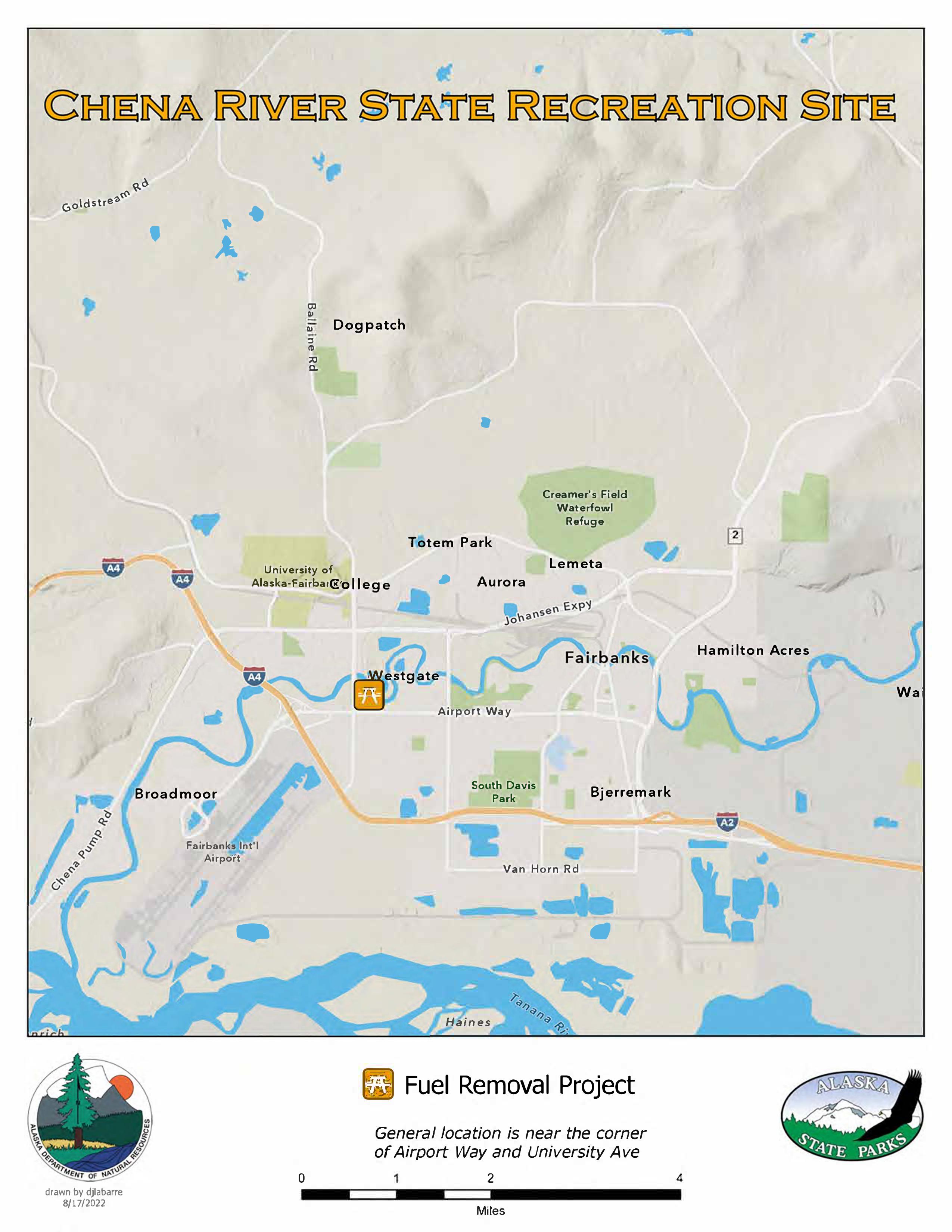 Visibility and cleanliness improved at Chena River State Recreation ...