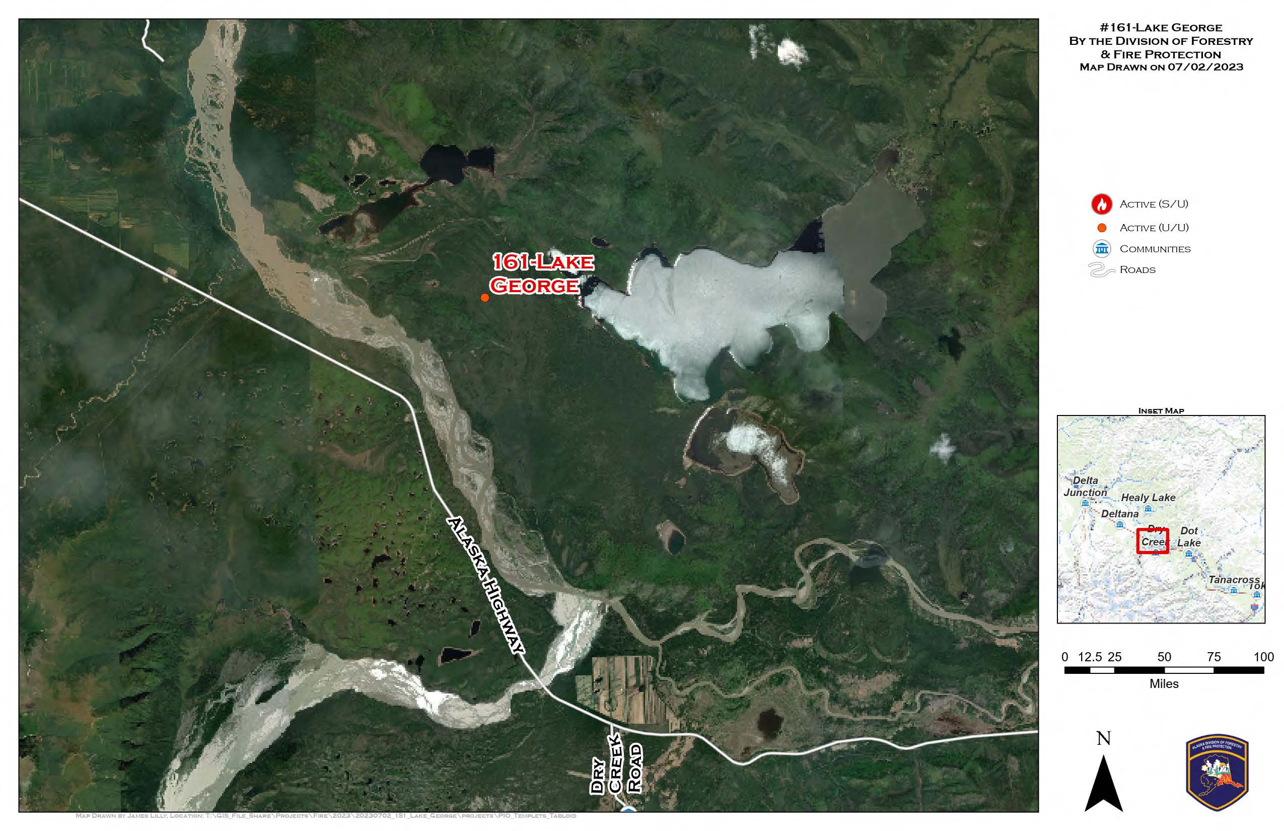 Interagency firefighters responding to Lake George Fire (#161 ...