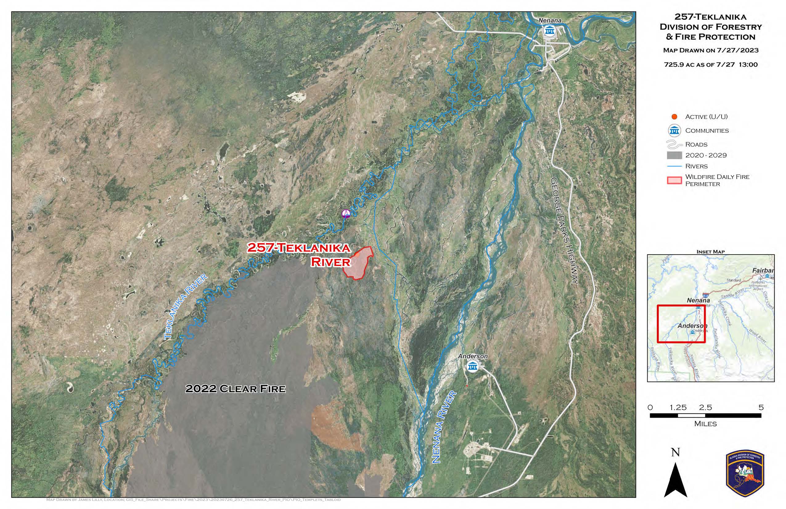 Type 2 Incident Management Team ordered for the Teklanika River Fire ...