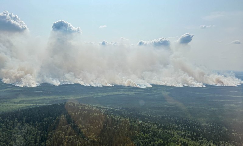 Fires more active in Alaska Interior, warmer and drier days ahead ...