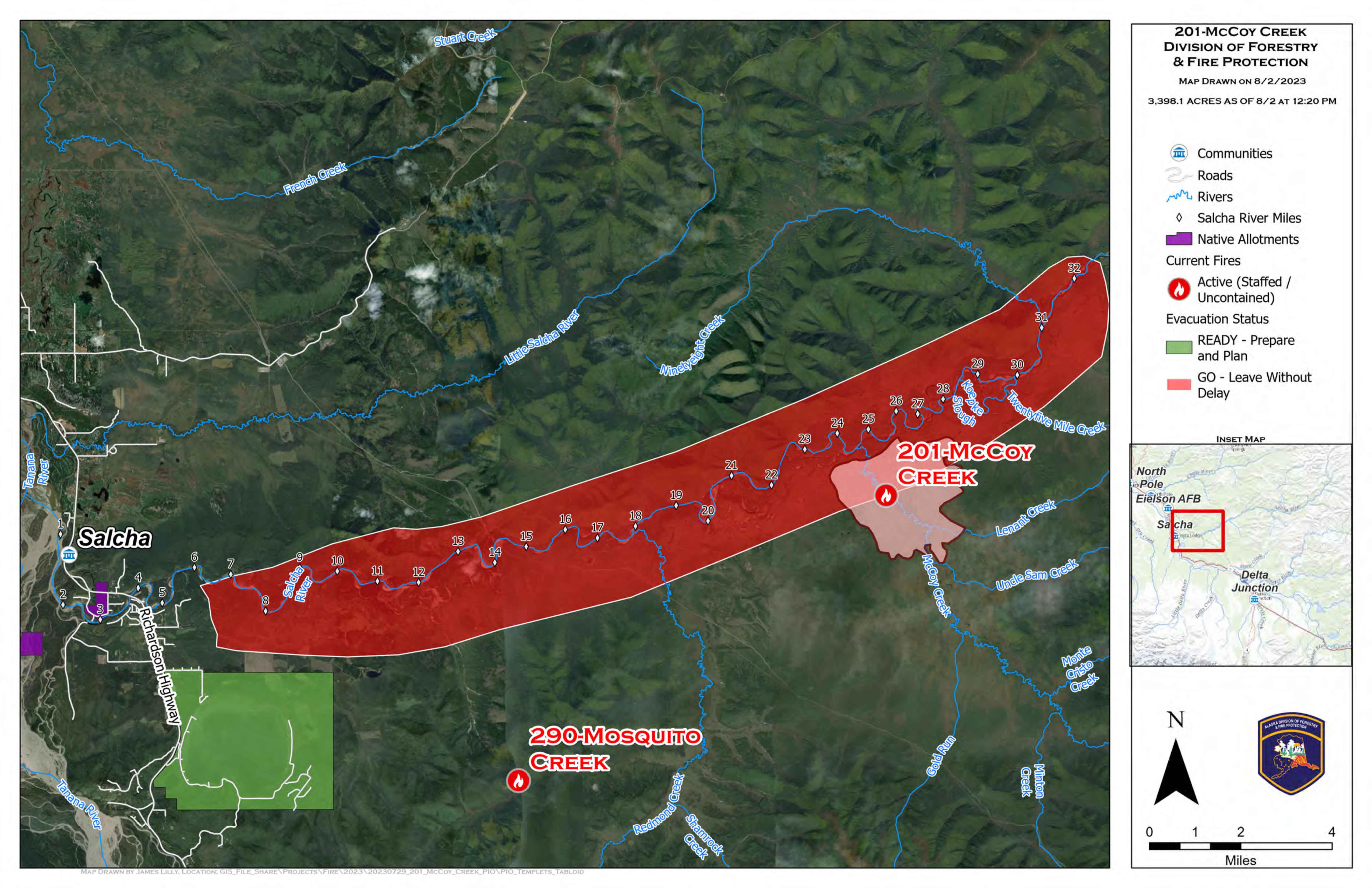 IC Torrey Short Assumes Command of the McCoy Creek Fire – Alaska ...