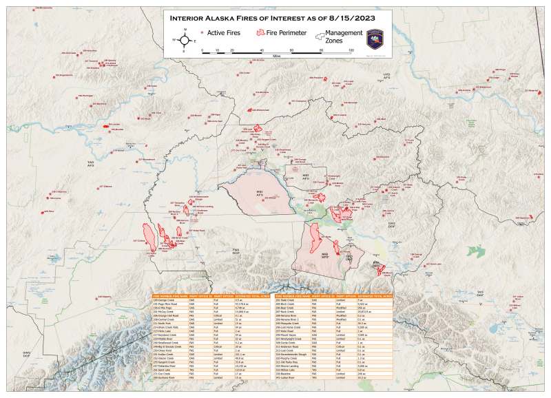 Delta Junction fire activity persists amidst promising forecast for ...