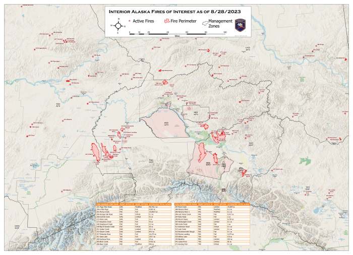 Mop up and backhaul operations continue on staffed fires in the ...