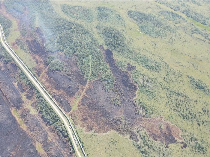 Evacuations levels reduced in Haystack and Birch Creek, firefighters ...