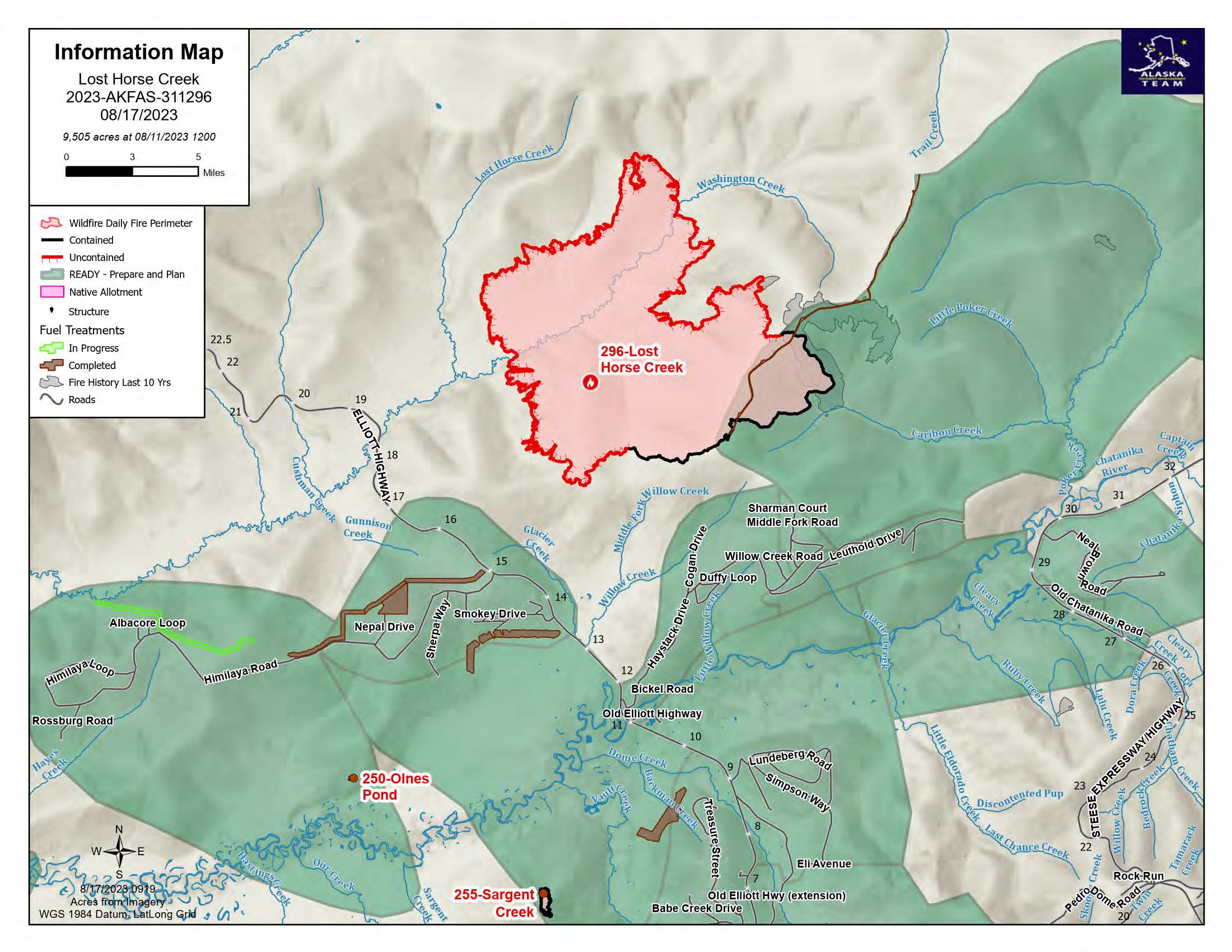 Lost Horse Creek evacuation status changed to READY in Haystack area ...