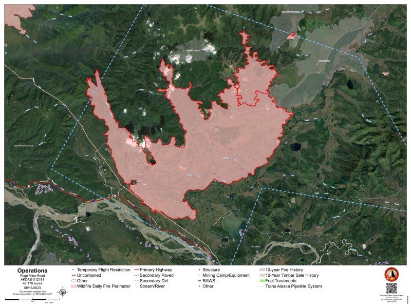 Rain arrives in Delta, Firefighters going direct – Alaska Wildland Fire ...