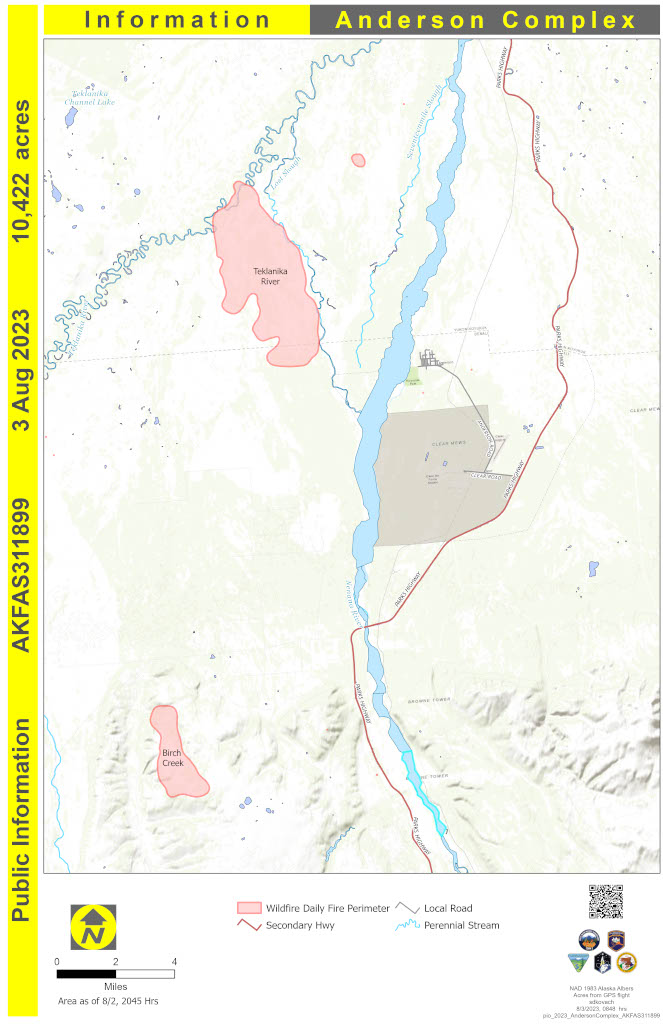 Anderson Complex crews respond to new start – Alaska Wildland Fire ...