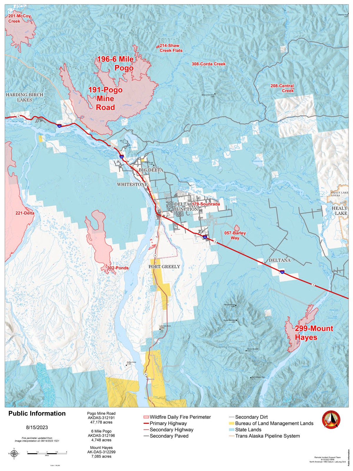 Rain arrives in Delta, Firefighters going direct – Alaska Wildland Fire ...