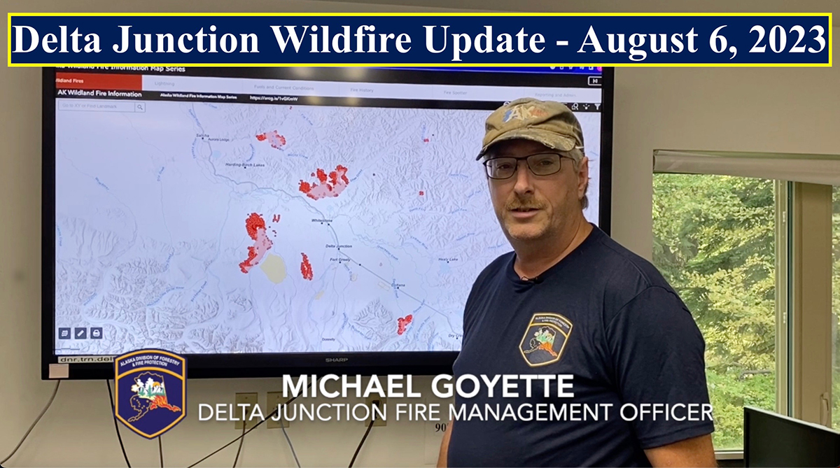 Sunday evening update for Pogo Mine Road & Delta Junction area fires ...