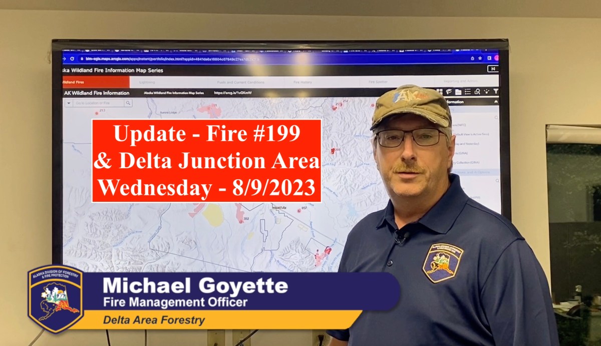 With help from cool, wet weather, crews make progress on Delta Junction ...