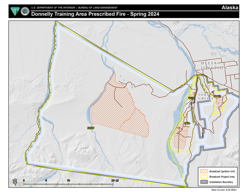 Four small, early season wildfires on Interior military training lands ...