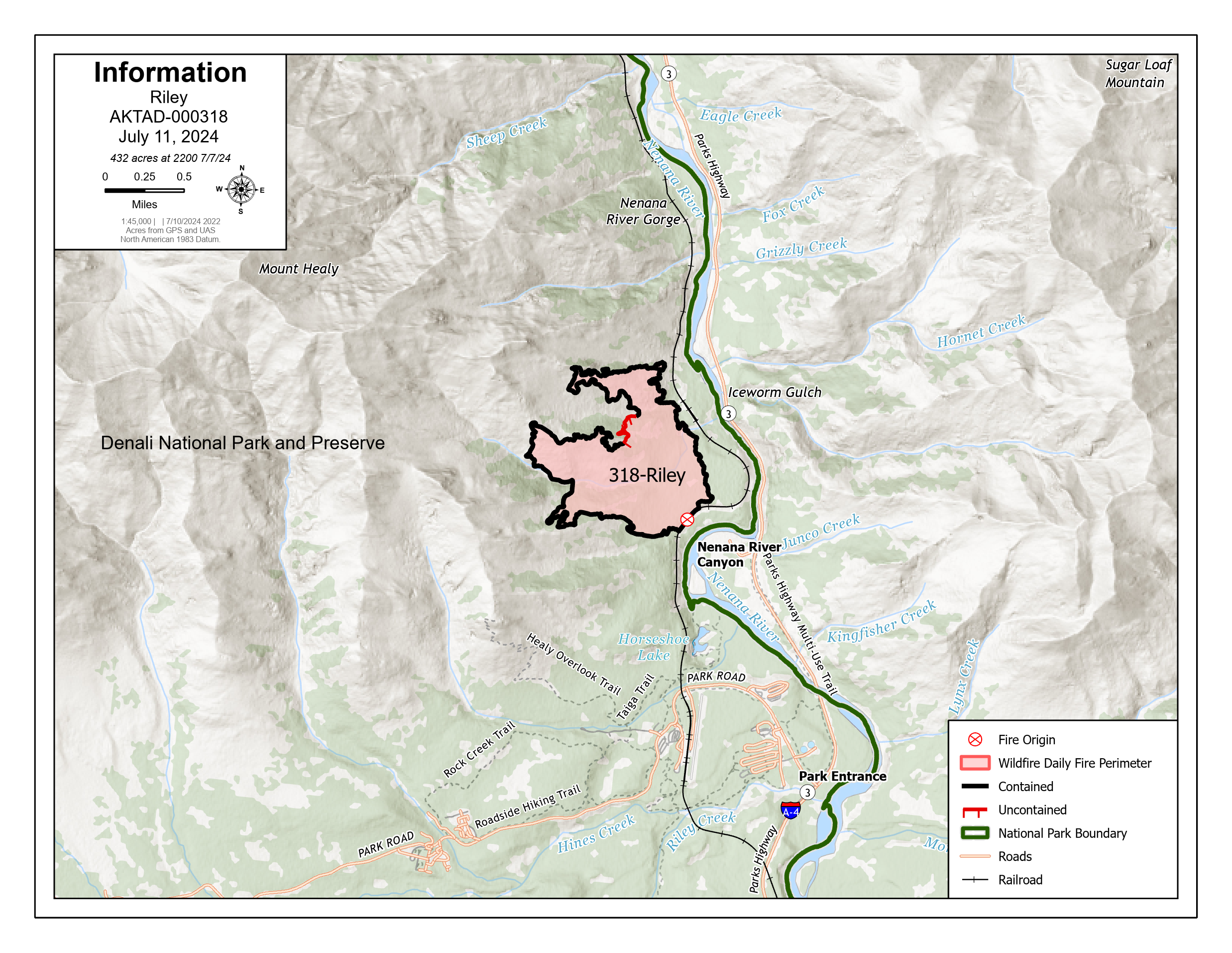 Regular Park operations in full swing at Denali – Alaska Wildland Fire ...