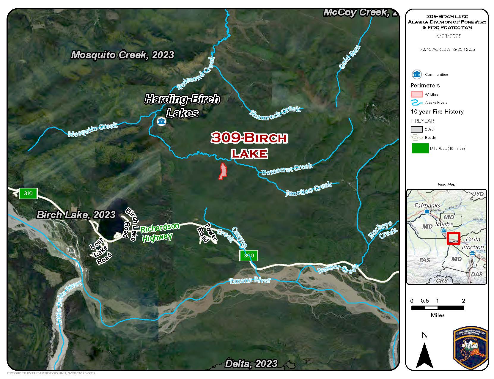 Partial closure in place at Birch Lake State Recreation Area as crews ...