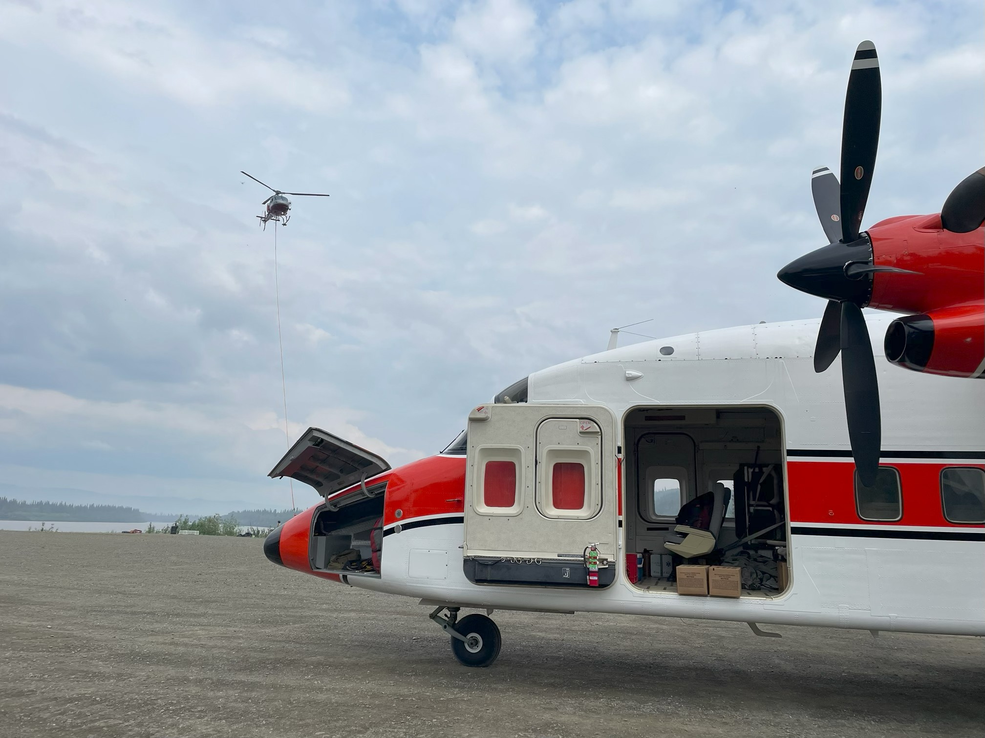 Cooler, wetter weather continues to moderate fire behavior on the Lush ...
