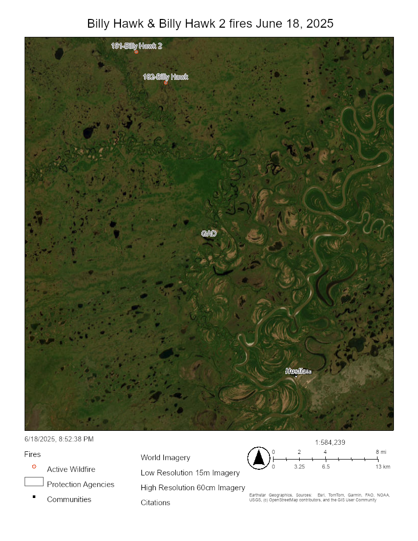 Wildfires near Huslia prompt swift response from BLM AFS – Alaska ...