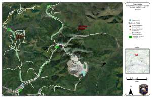 Fish Creek Fire off the Steese Highway is now in monitor status ...