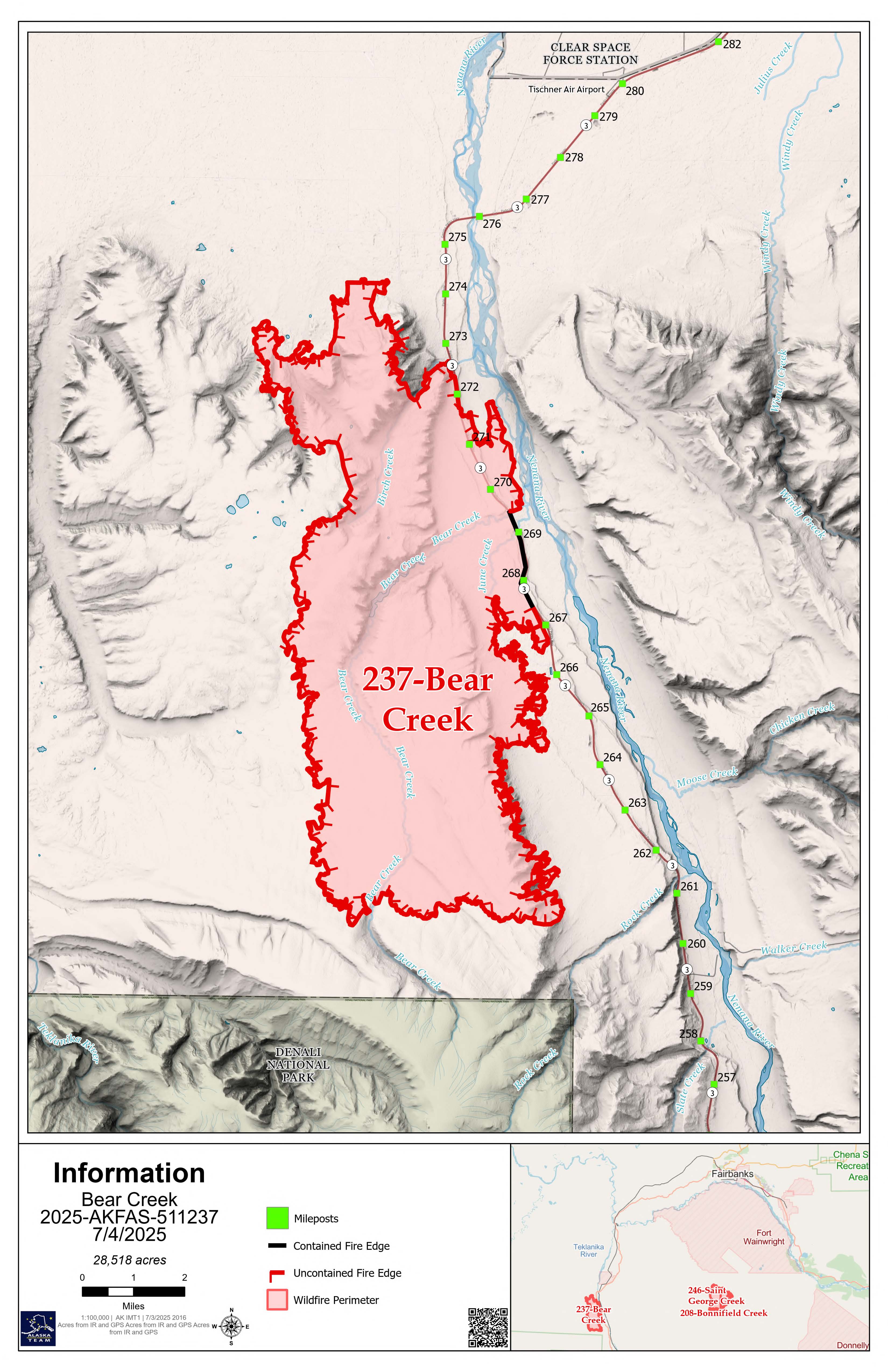 Saint George Creek Fire Evacuation Level Expanded as Red Flag Warnings ...