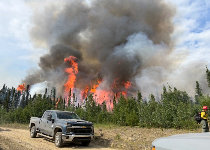 Optimal burning conditions enabled crews to successfully carry out burn ...