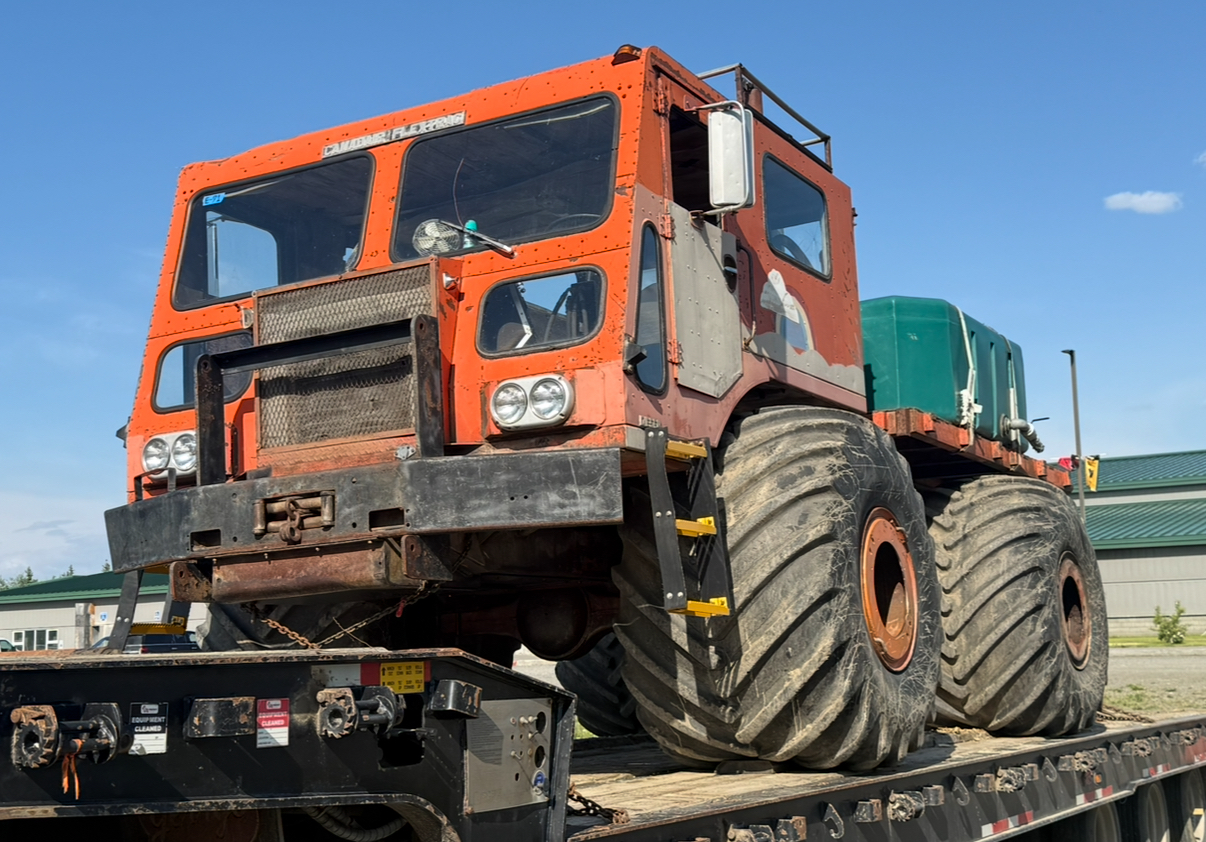 Heat remains under duff, smoke visible on 7 Mile Lookout, Tok River ...