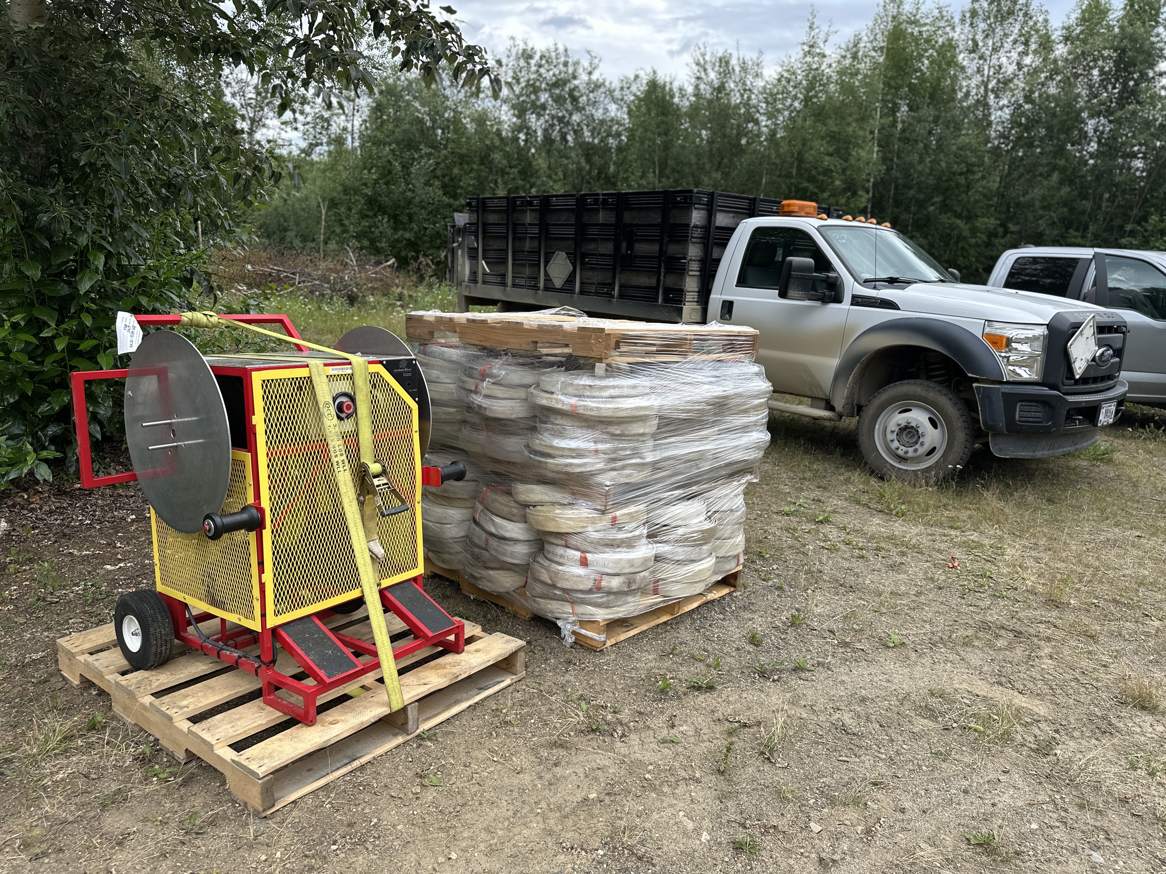 Work continues on the Turtle Fire as backhaul operations begin on the ...