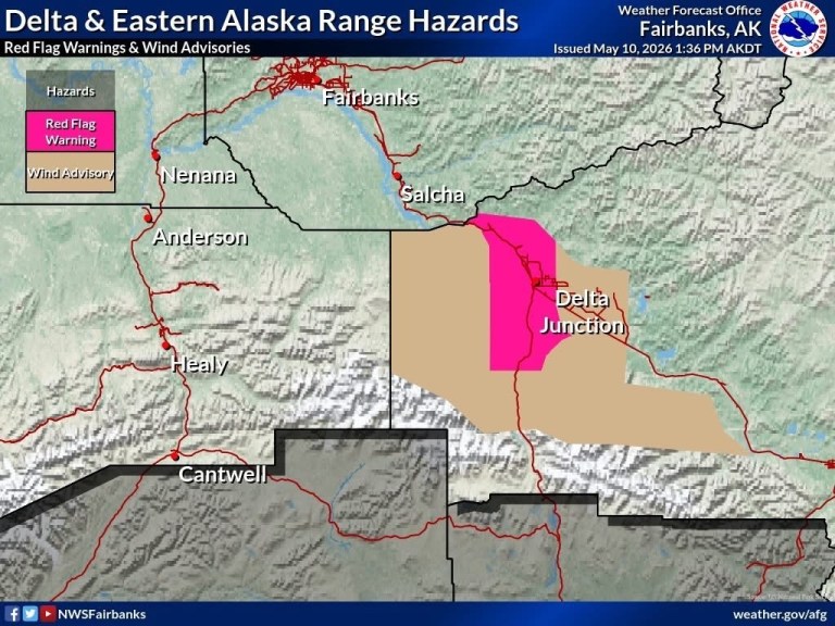 A Red Flag Warning has led to Burn Permits being suspended in the Delta ...